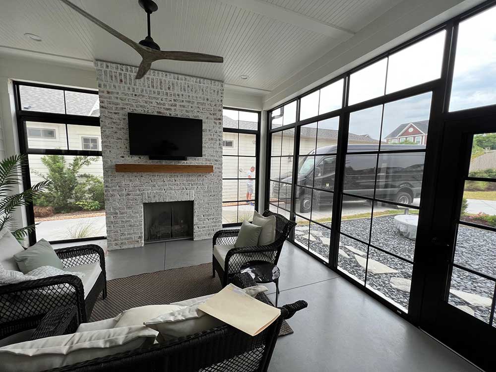 EZE-Breeze Patio and Garage Enclosures : Arizona Rooms